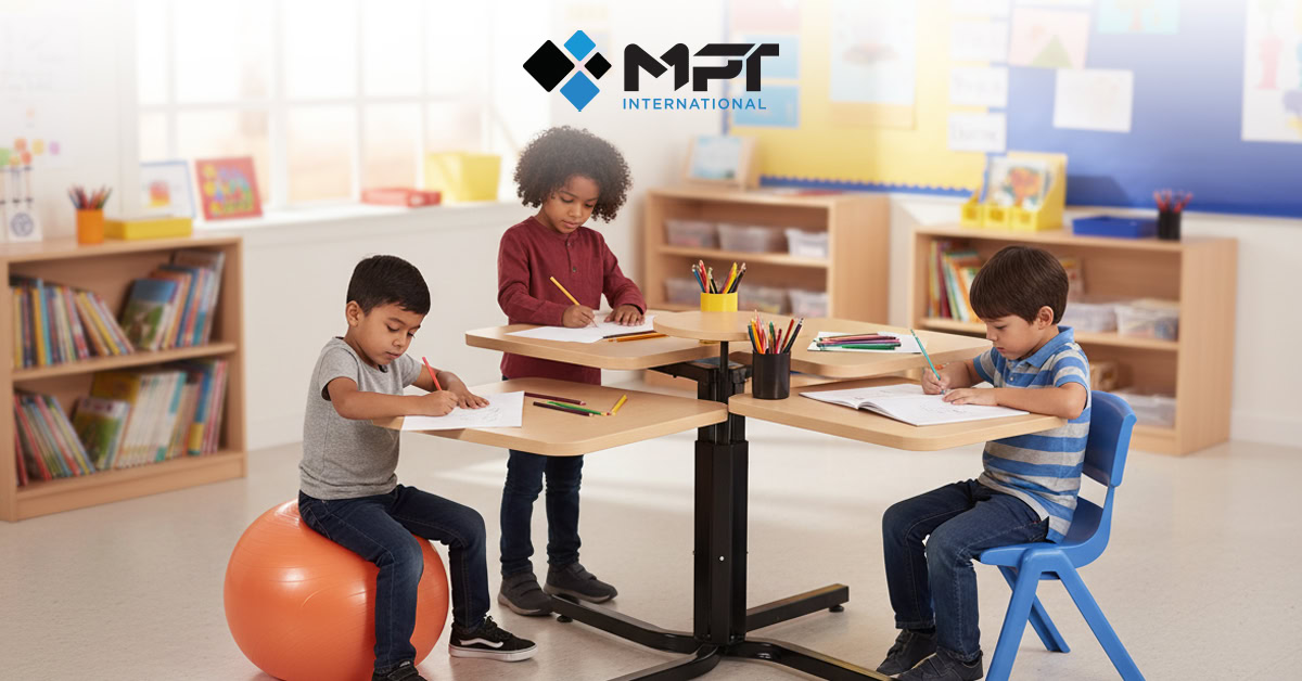 Mobilier de classe pour aménagement flexible fabriqué au Québec